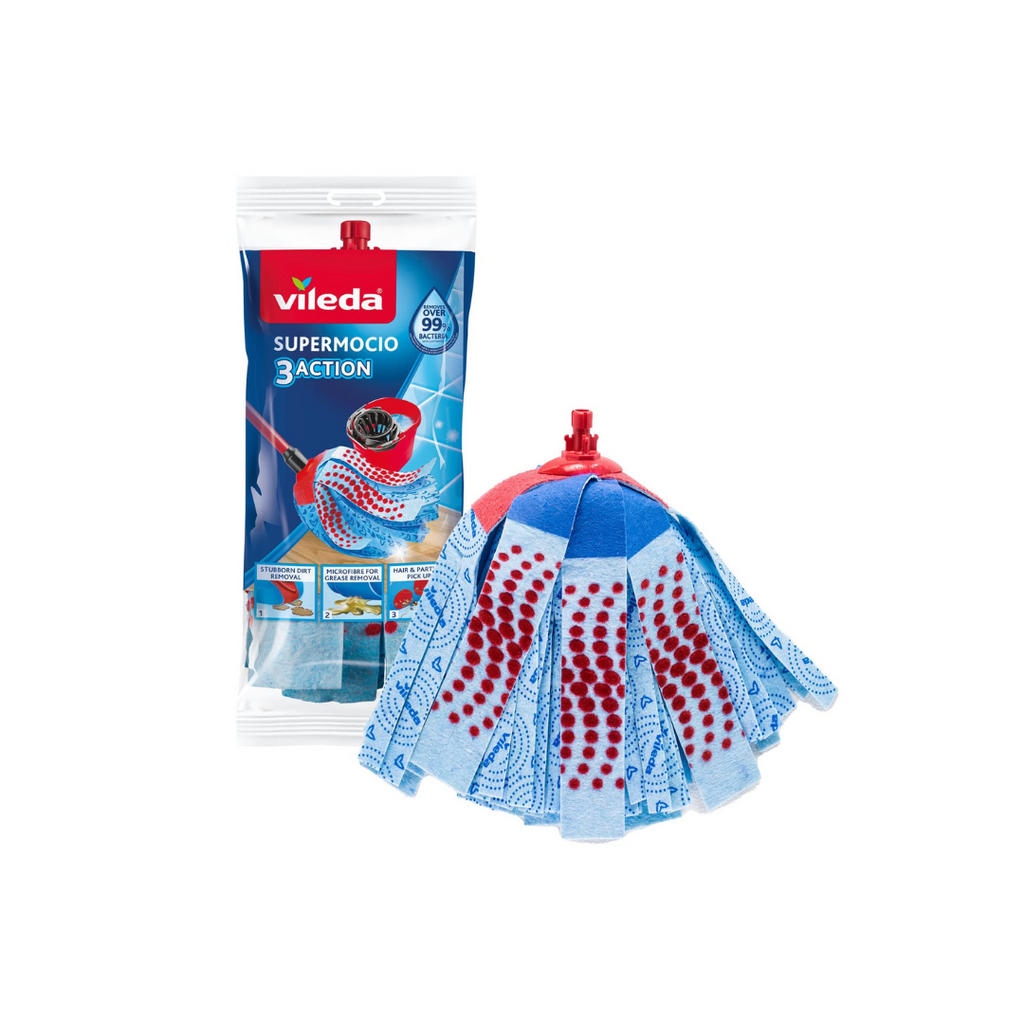 Fattal Online - Buy Vileda Supermop 3-Action Blue Refill in Lebanon