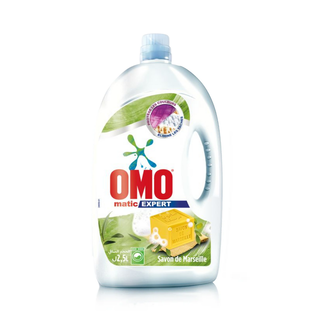 Fattal Online - Buy Omo Laundry Matic Expert Savon De Marseille 2.5L in Lebanon