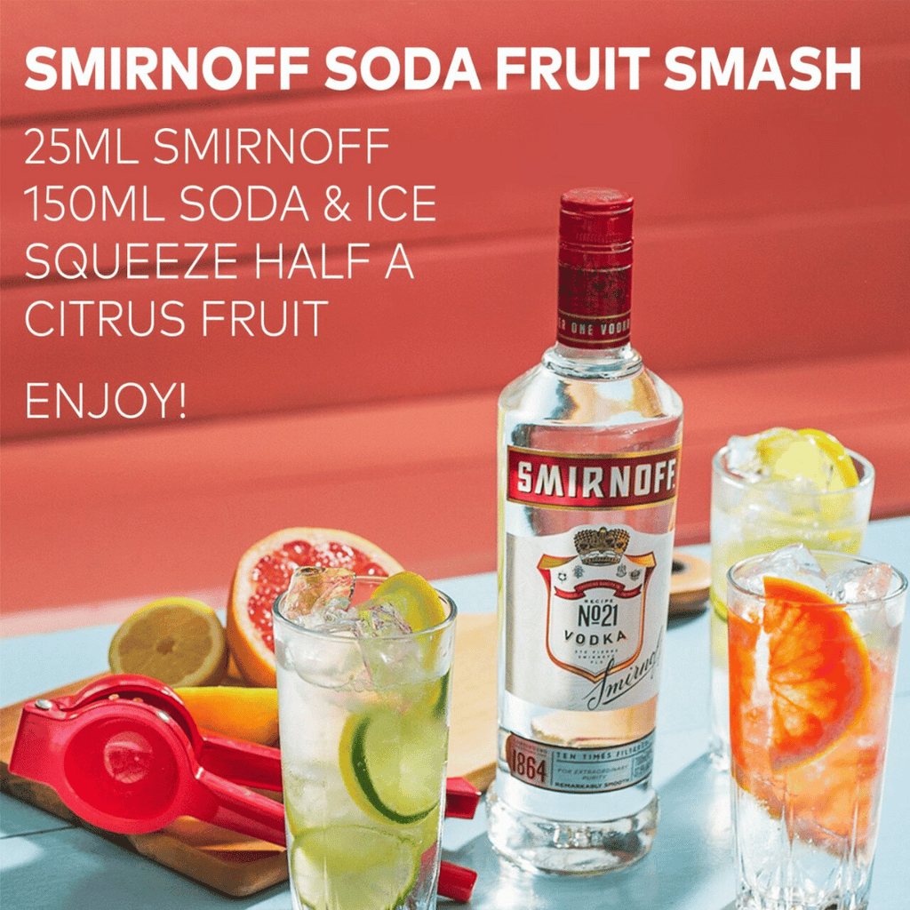 Fattal Online - Buy Smirnoff N21 Red Label Vodka 1L in Lebanon