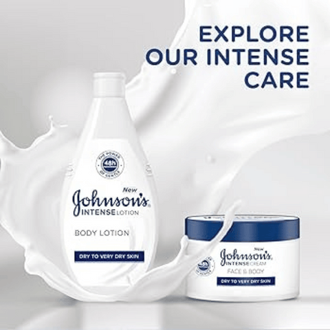 Fattal Online - Buy Johnson's Body Lotion Intense Cream Face & Body ...
