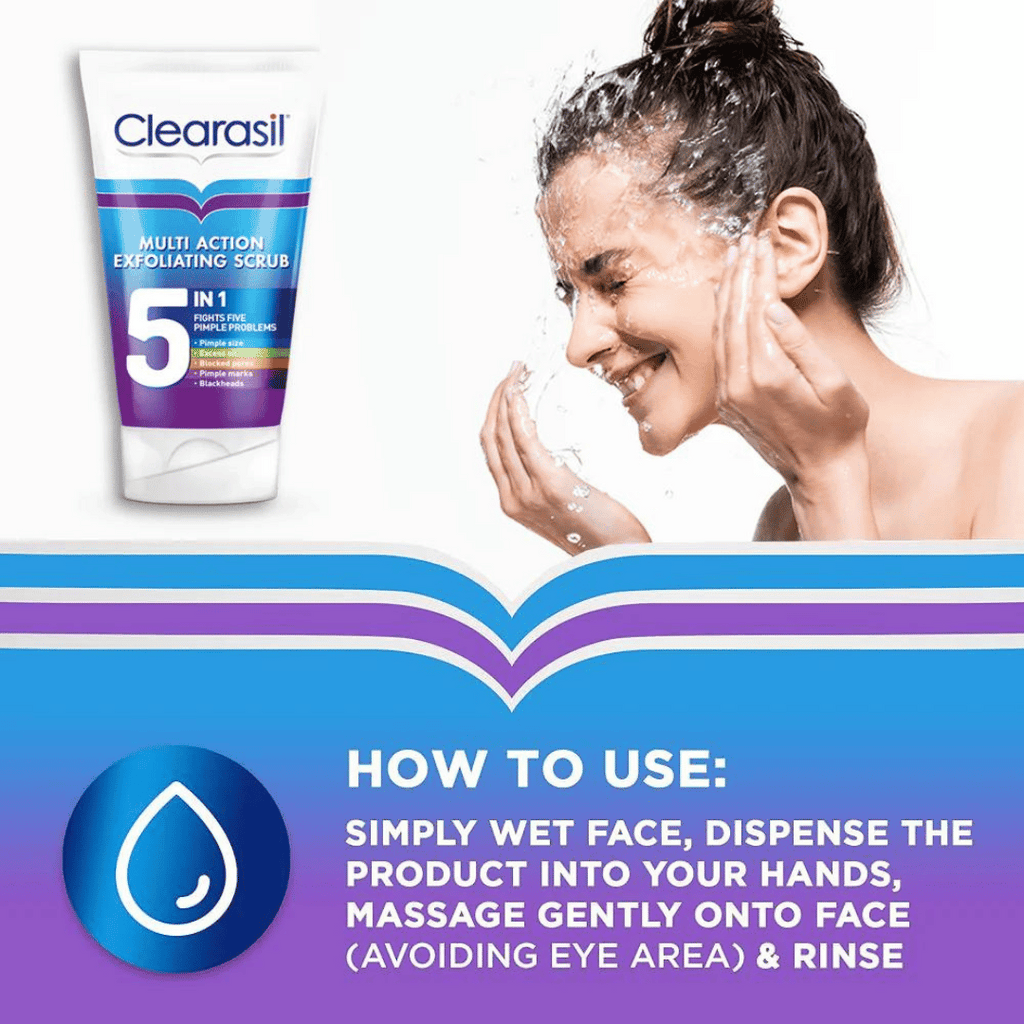 Fattal Online - Buy Clearasil Multi Action 5 In 1 Exfoliating Scrub ...