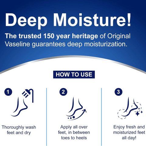 Fattal Online - Buy Vaseline Foot Cream Deep Moisture 55g in Lebanon