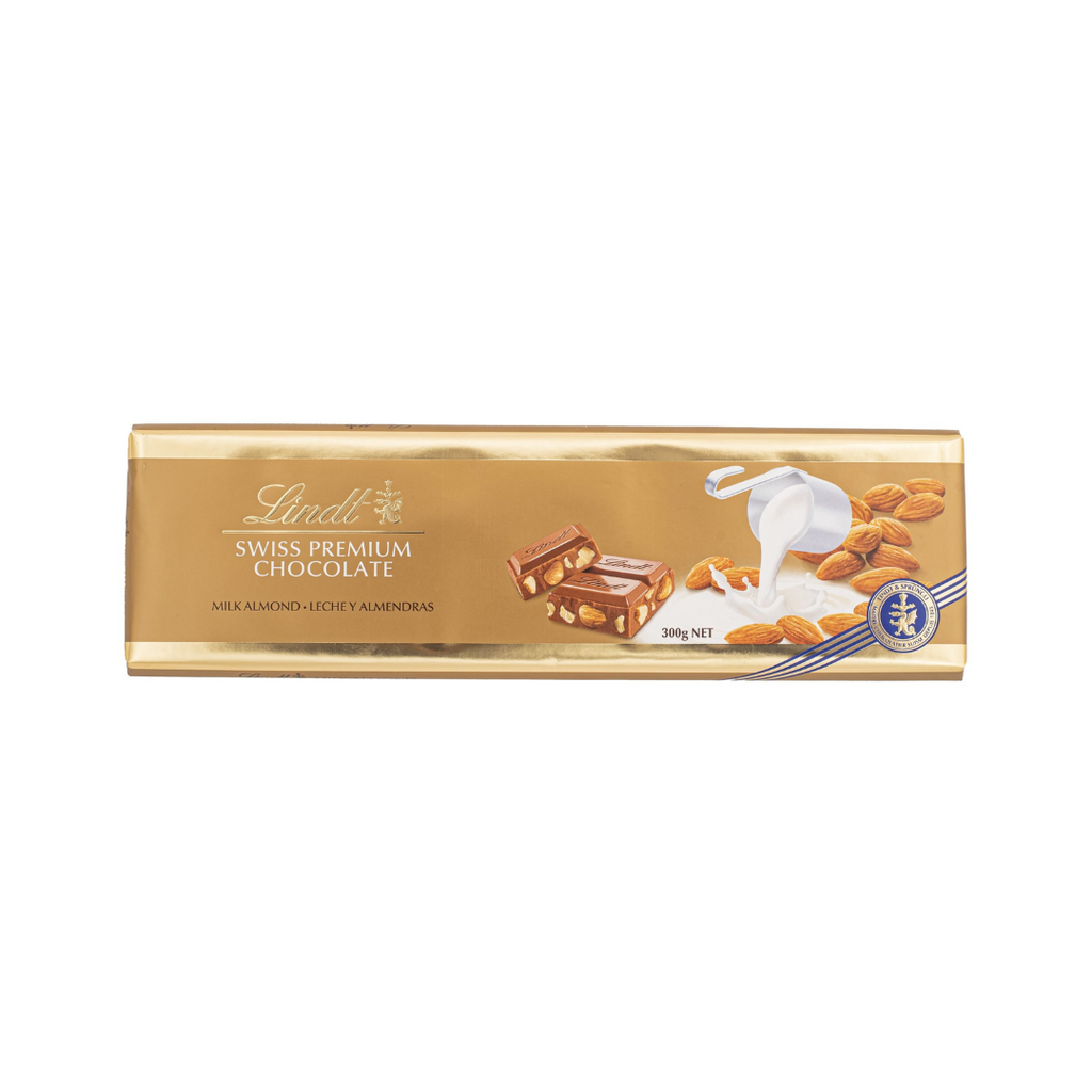 Fattal Online - Buy Lindt Swiss Classic Gold Milk Chocolate Almond ...
