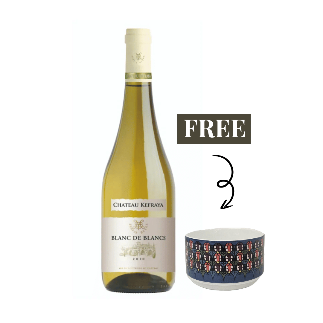 Fattal Online - Buy Château Kefraya Blanc De Blanc 75cl 2023 with Free ...