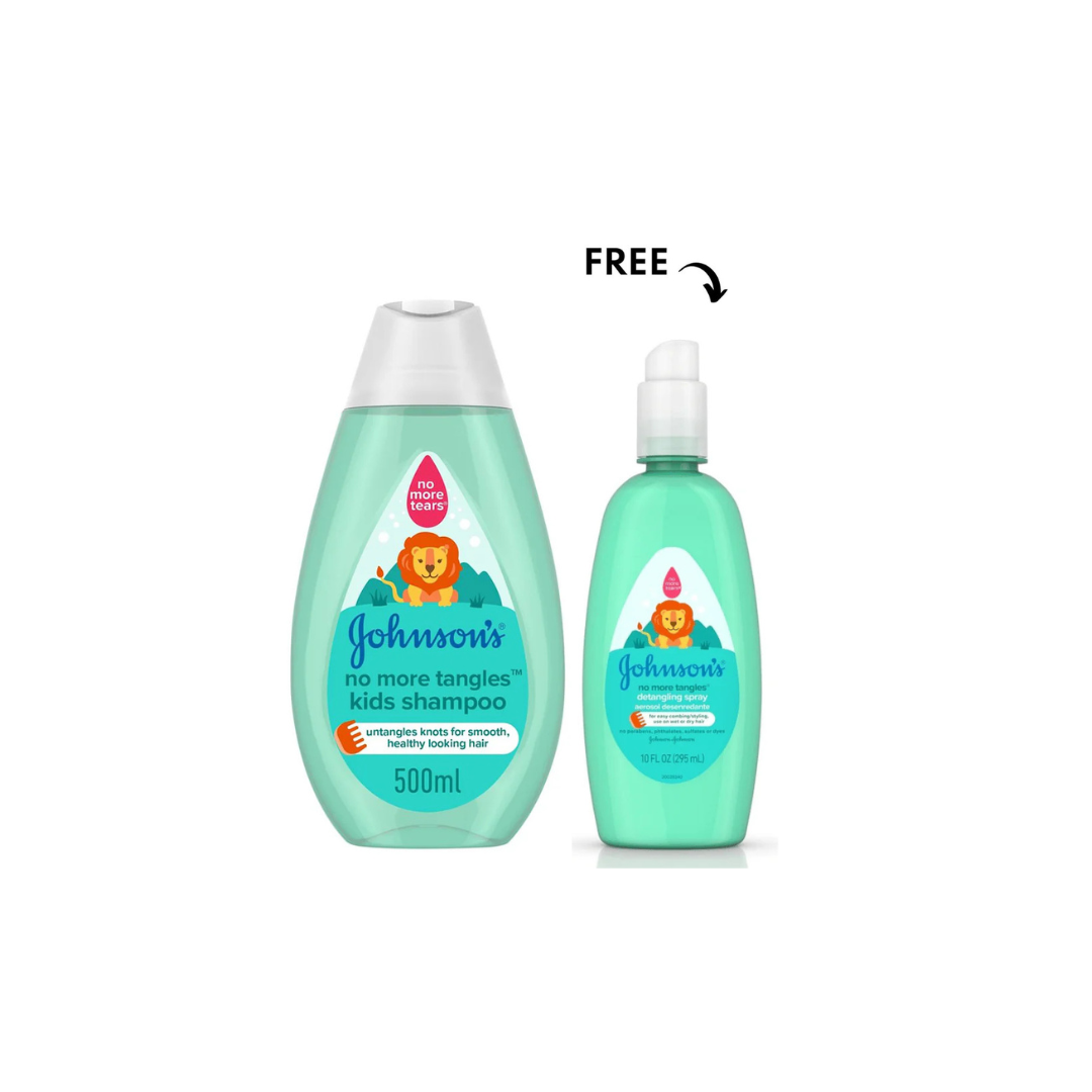 Fattal Online - Buy Johnson's Baby Shampoo No More Tangles 500ml, Get ...
