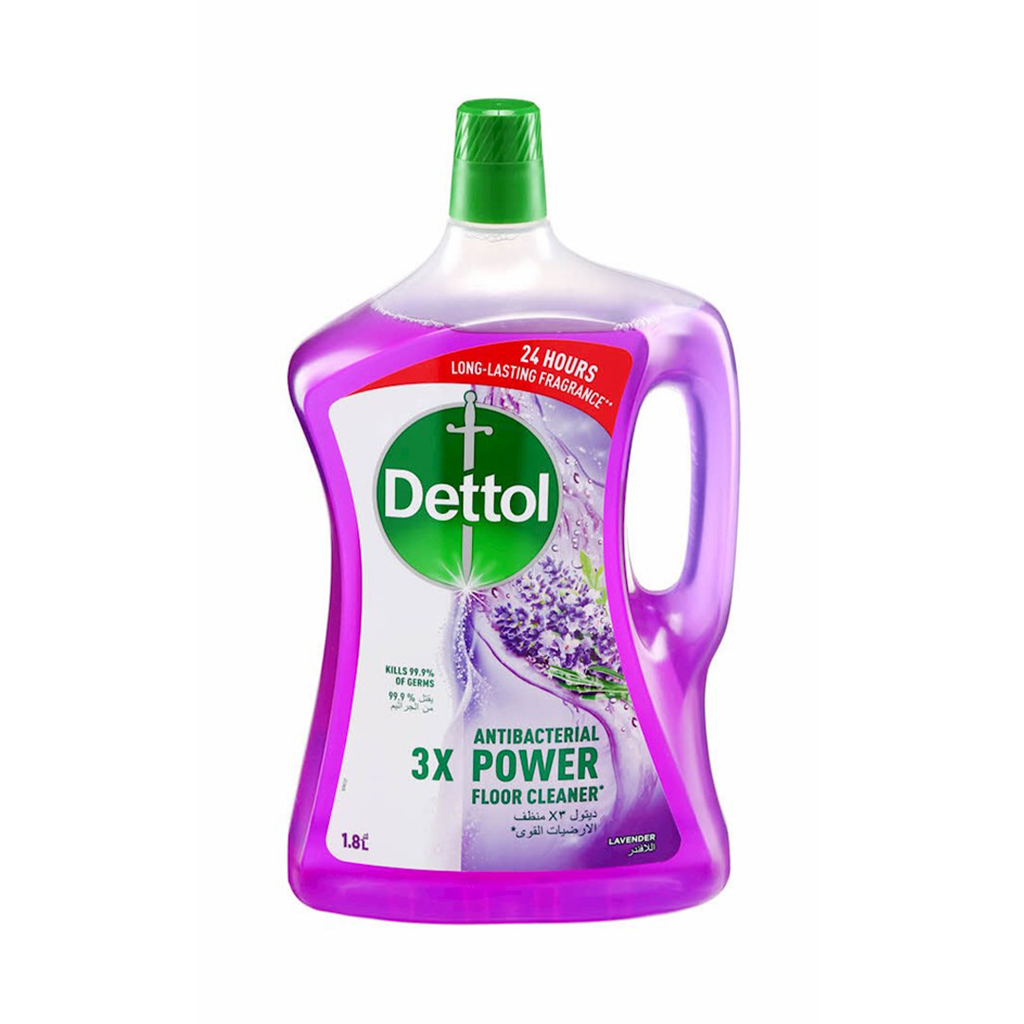 Fattal Online - Buy Dettol 4in1 Antibacterial Lavender Floor Cleaner 1.8L in Lebanon